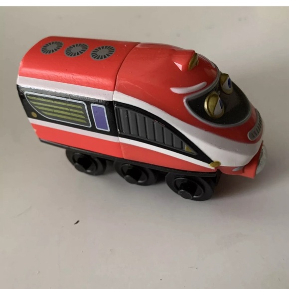 Toys | Tomy Chuggington Daley Delivery Wagon Engine Wooden Railway ...
